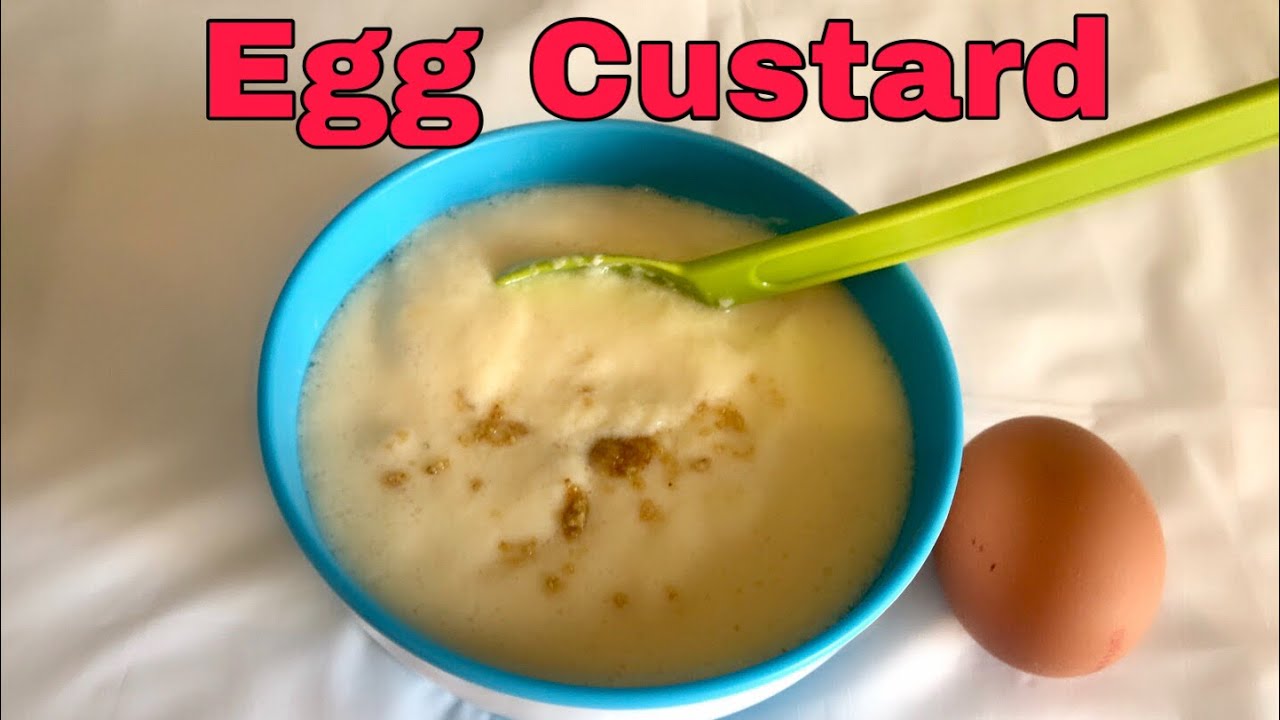 Baby Food//Egg Custard recipe ( for toddlers,kids ) egg Custard for 1 ...