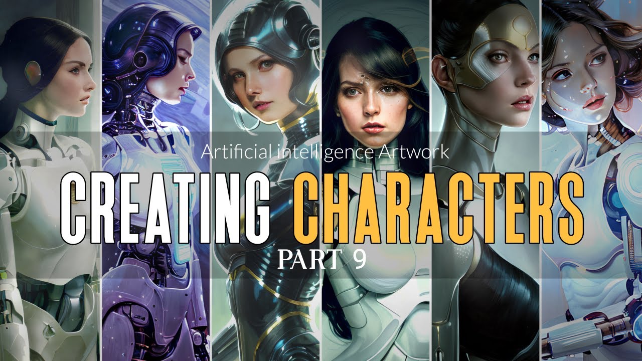 [AI ART] Creating Characters Part 9 using Artificial Intelligence ...