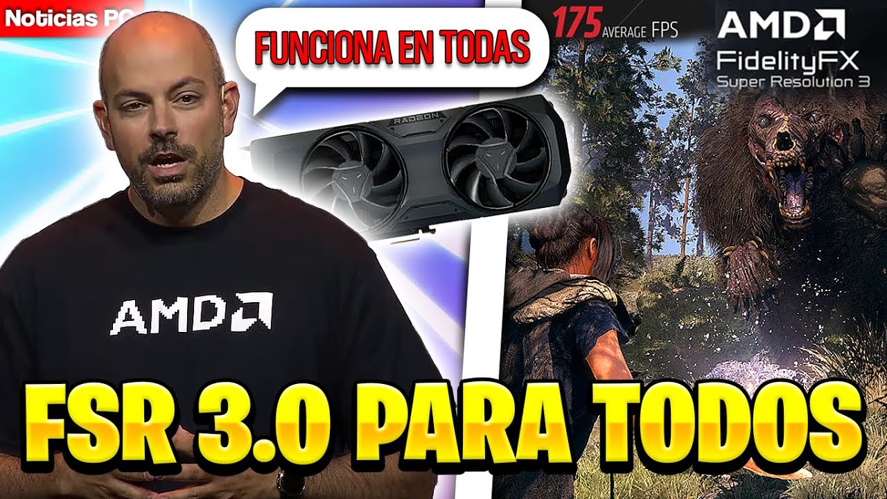 FSR 3.0 PARA TODAS LAS TARJETAS GRÁFICAS PERO..., AMD ATACA NVIDIA con ...