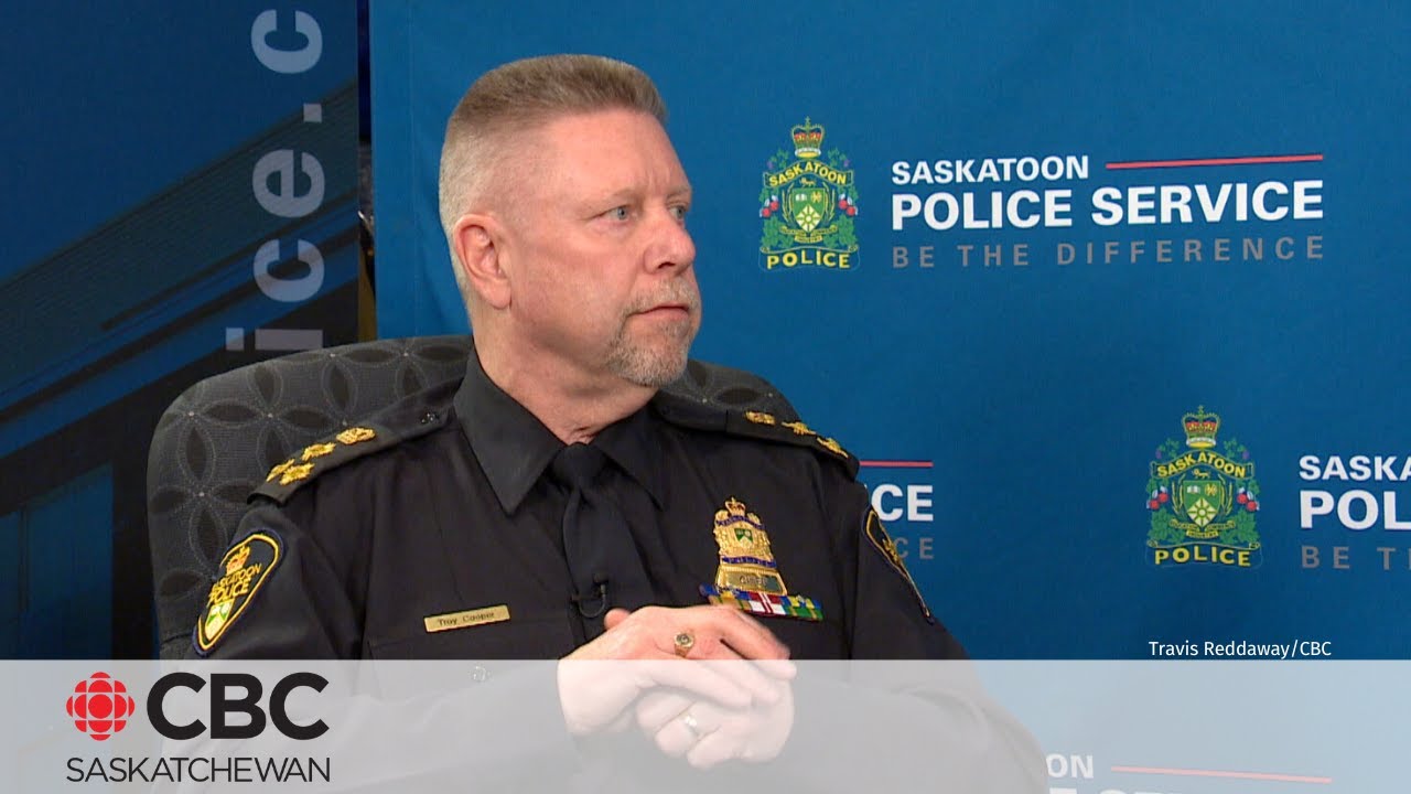 Saskatoon Police Chief Troy Cooper reflects on his tenure as the city's ...