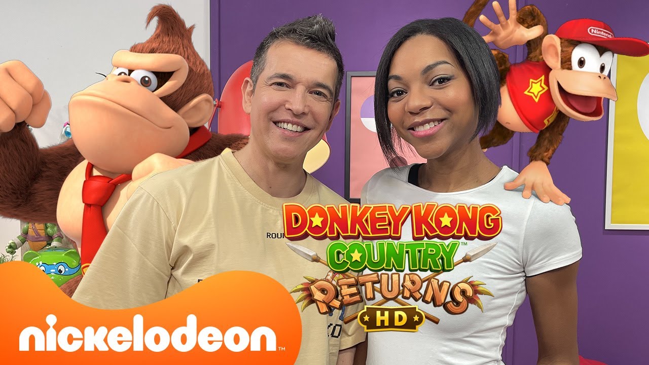 Donkey Kong est de retour ! | Nickelodeon Vibes | Nickelodeon France ...