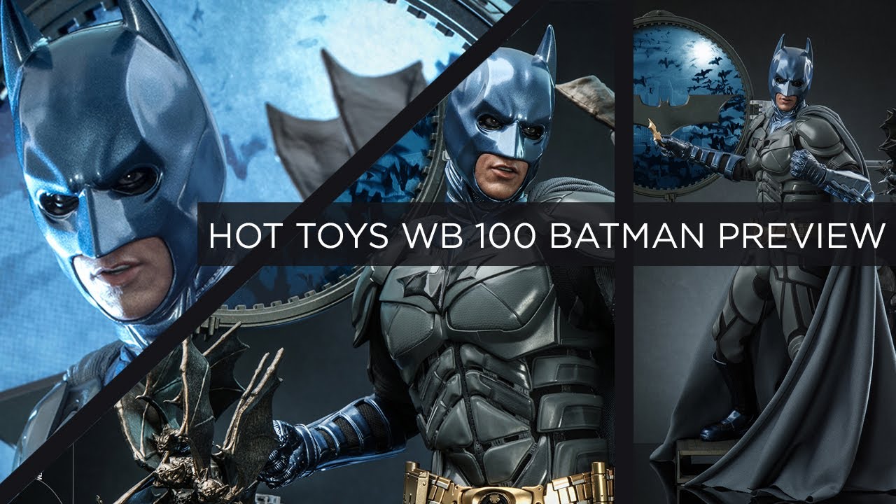 Hot toys WB 100 anniversary Batman Exclusive - YouTube