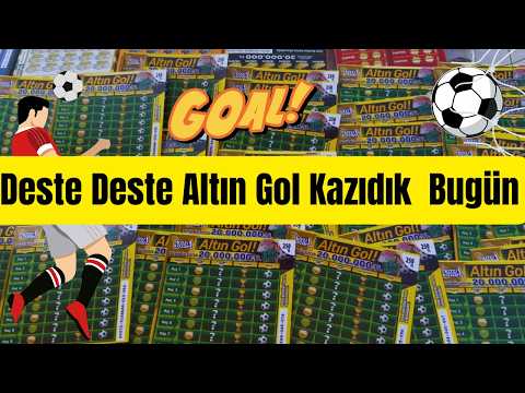 Deste Deste Altın Gol Kazı Kazan Kazıdık Bugün 12.000 TL Değerinde