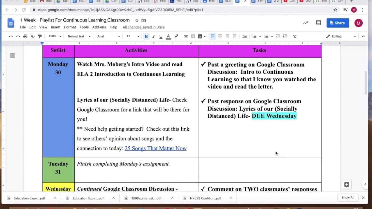 Week 1 - Introduction to Continuous Learning (ELA 2 & ELA 3) - YouTube