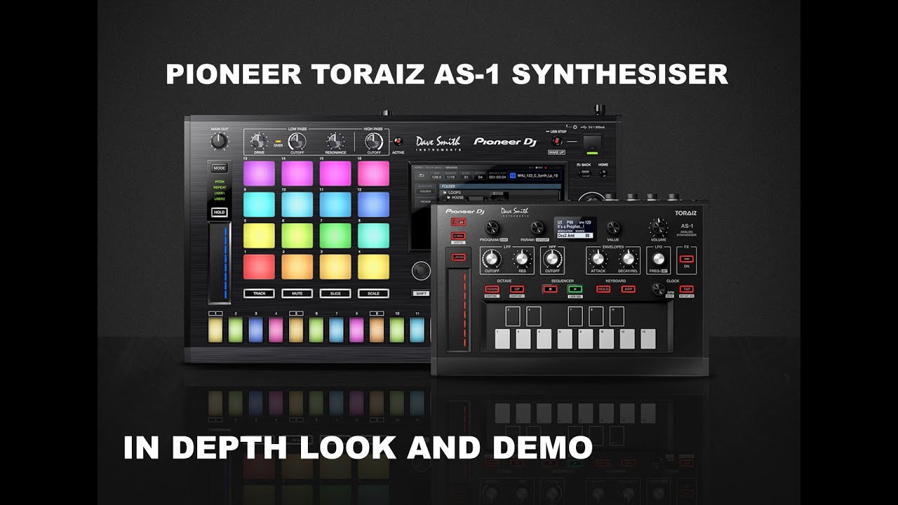 Pioneer Toraiz AS-1 Mono Synth Walk Through and Demo - YouTube
