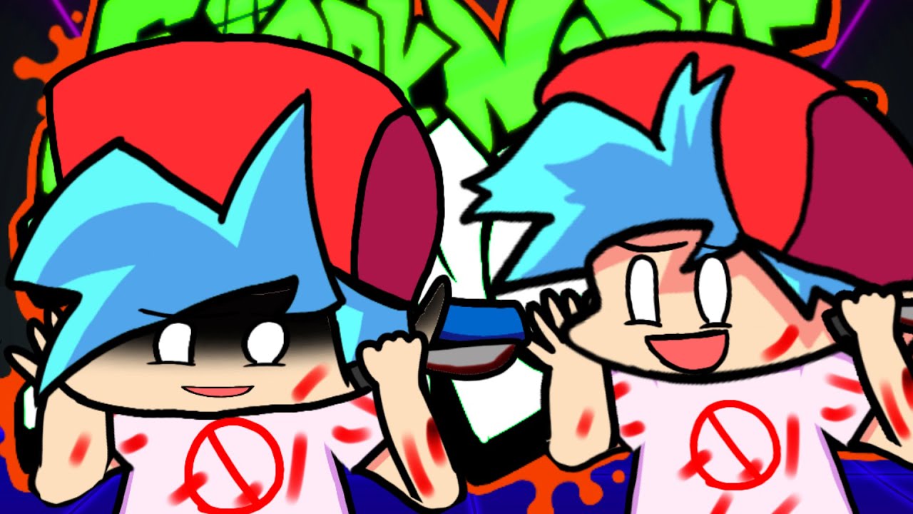 FNF: FRIDAY NIGHT FUNKIN VS BF HUNGRY BLOOD [FNFMODS/HARD] #bf #gf # ...