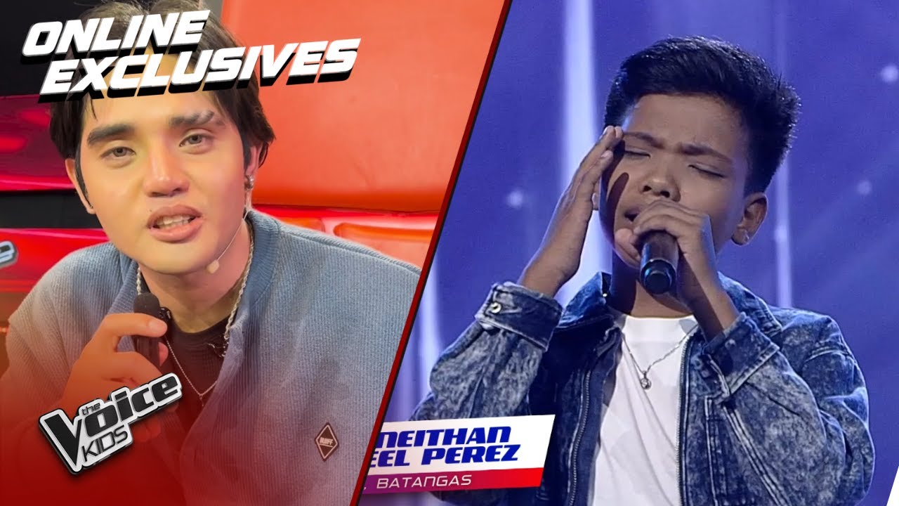 The Voice Kids: Coach Pablo's little advice for Neithan Perez (EXCLUSIVE) - YouTube