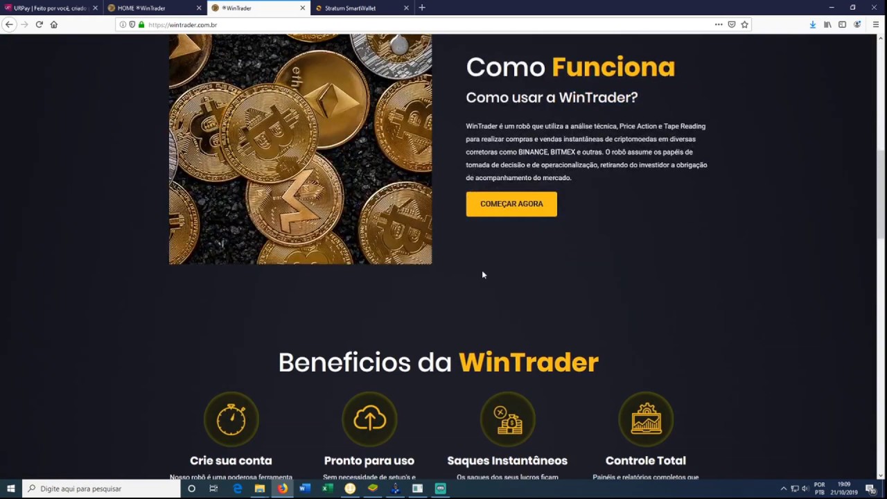 🛑Wintrader🛑 - Melhor Investimento 2019 - YouTube