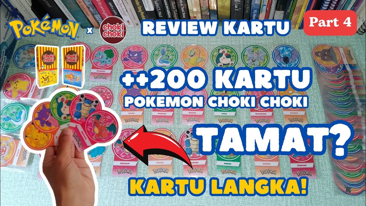 REVIEW 200 KARTU POKEMON CHOKI CHOKI | MENAMATKAN KARTU POKEMON. Part 4 ...
