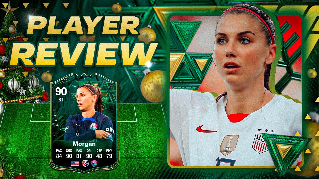 SU ZURDA ME RECUERDA A LA DE MESSI!!!| 90 ALEX MORGAN!!! - YouTube
