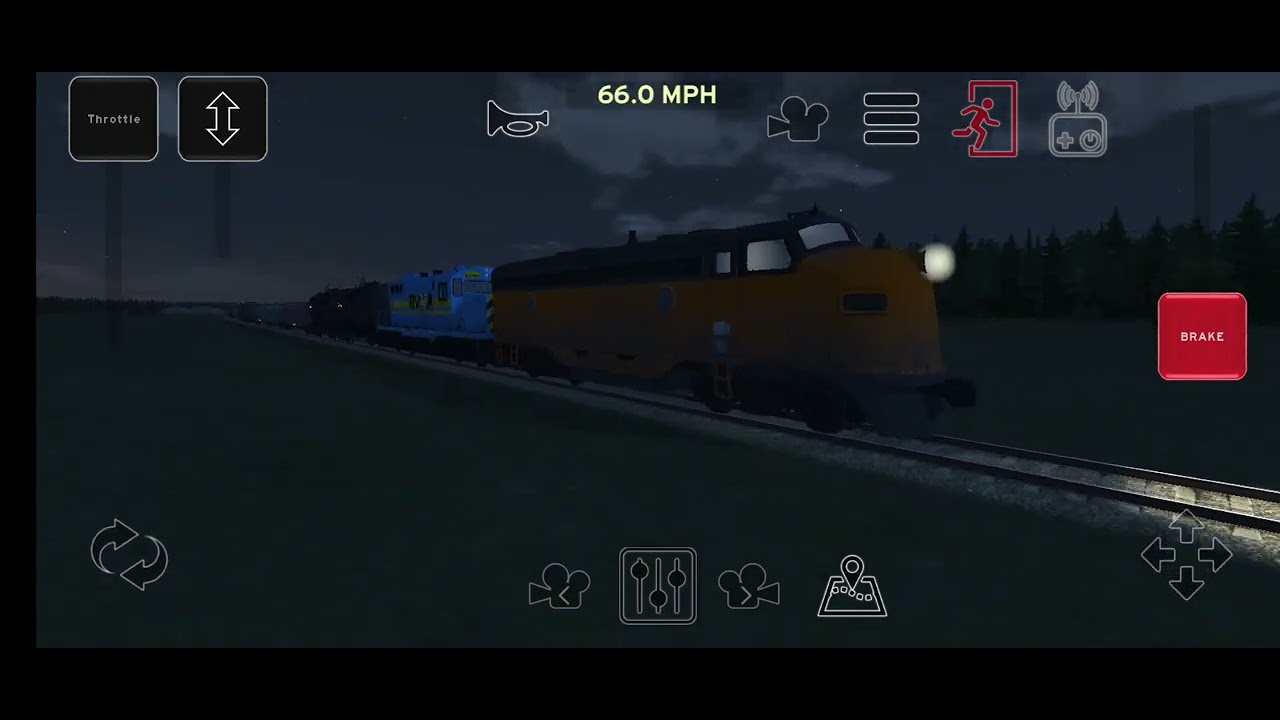 Train Game ~~~ Full Enjoy to drive loading freight of train - YouTube