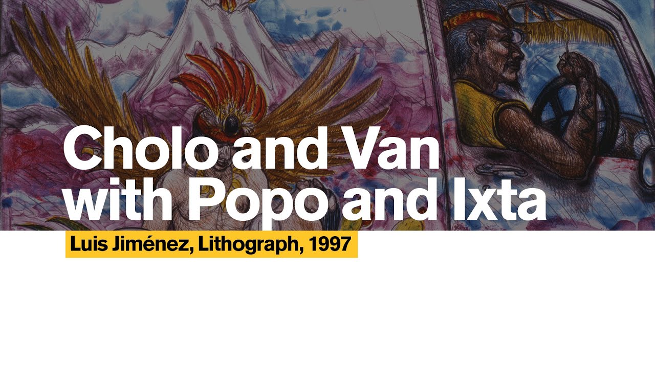 Commissioned Lithographs: Cholo and Van with Popo and Ixta, 1997 by ...