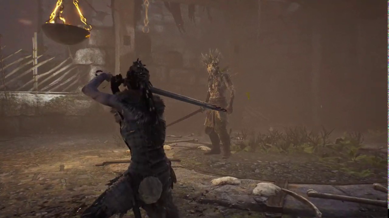 Hellblade: Senua's Sacrifice Combat Gameplay - YouTube