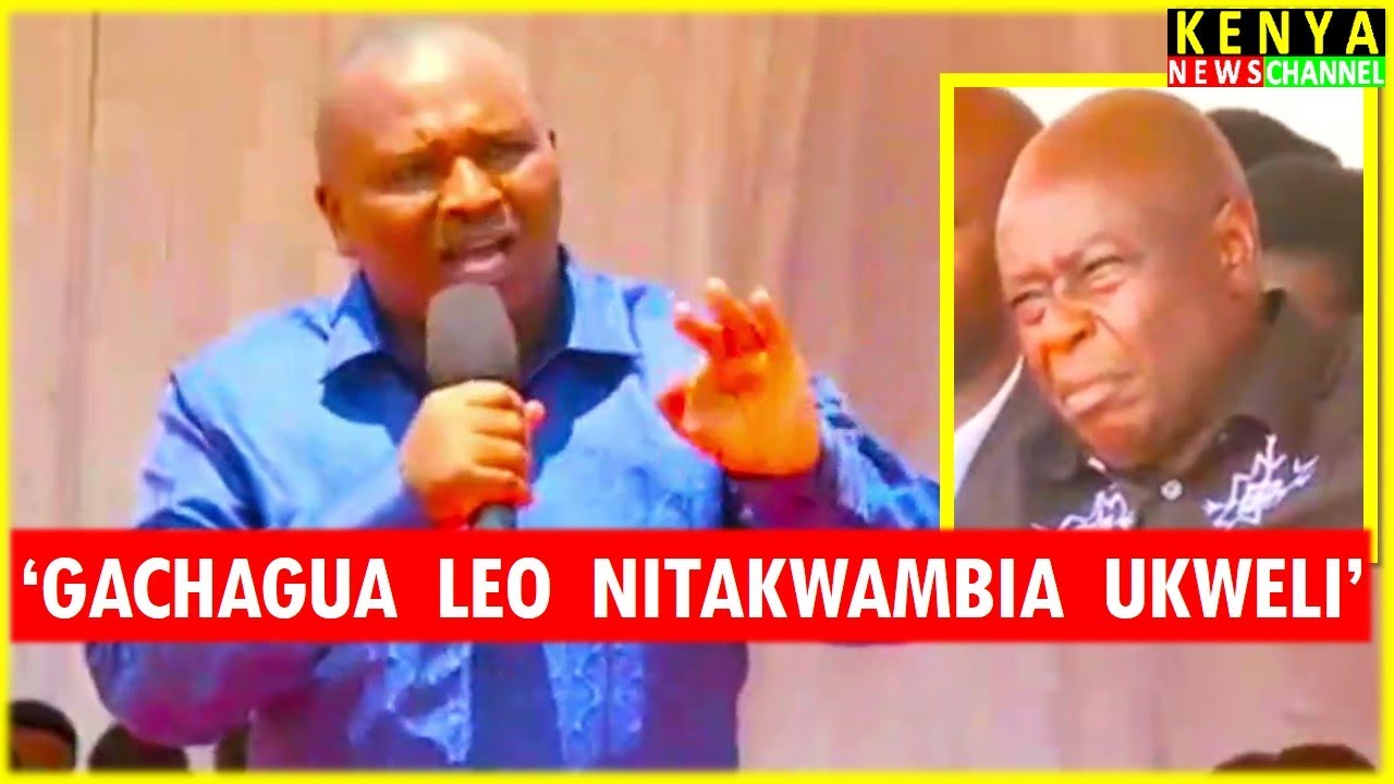 GLOVES OFF as Fearless Lamu Senator lectures Gachagua face to face ...