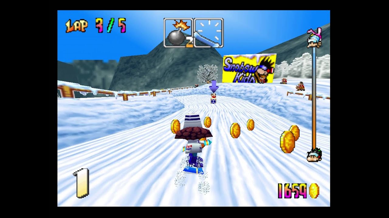 Snowboard Kids (Jam Run) - 1 - Rookie Mt. ~ So cool that he's hot again ...