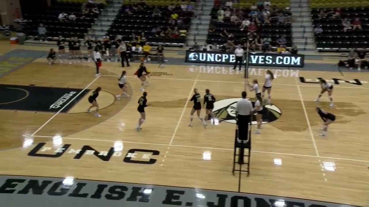 UNCP Volleyball Invitational Highlights - YouTube