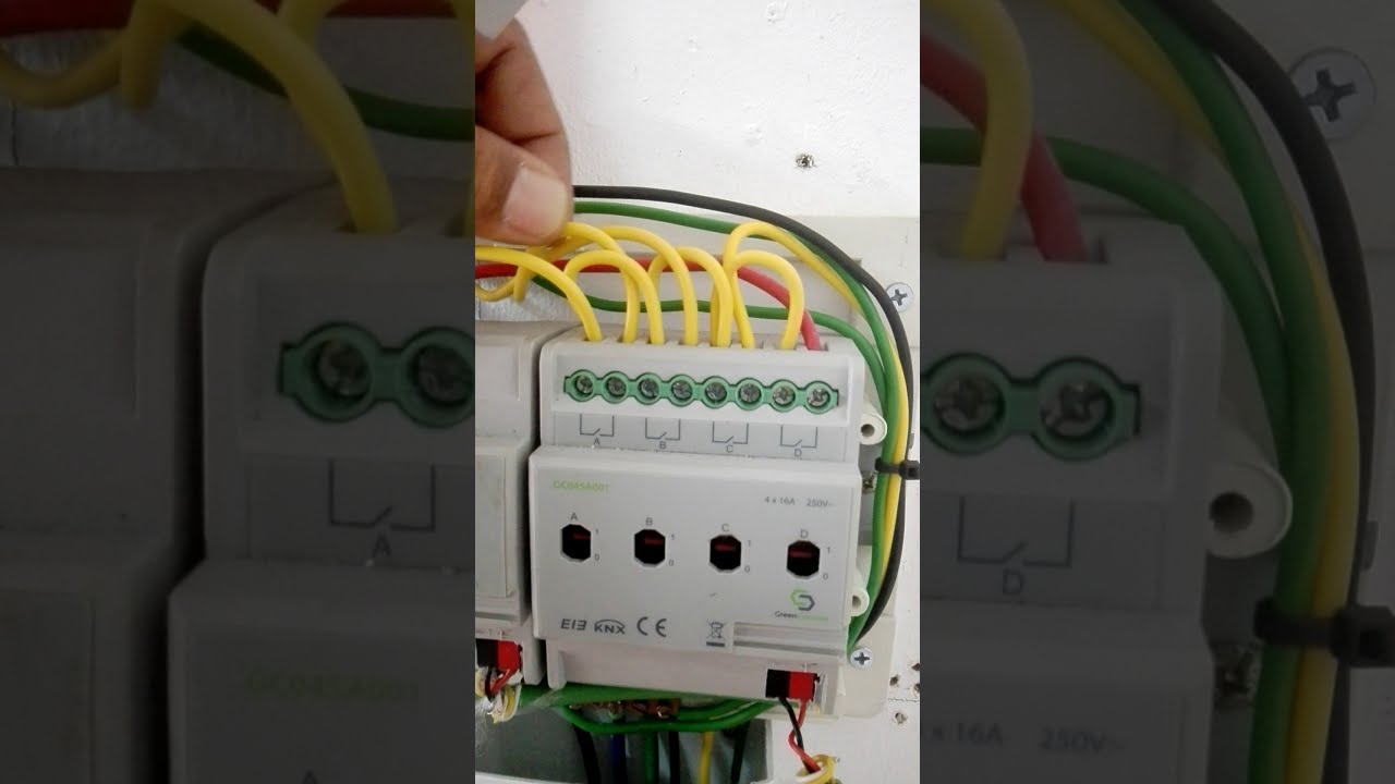 BASIC WIRING TP CABLE KNX SYSTEM - YouTube