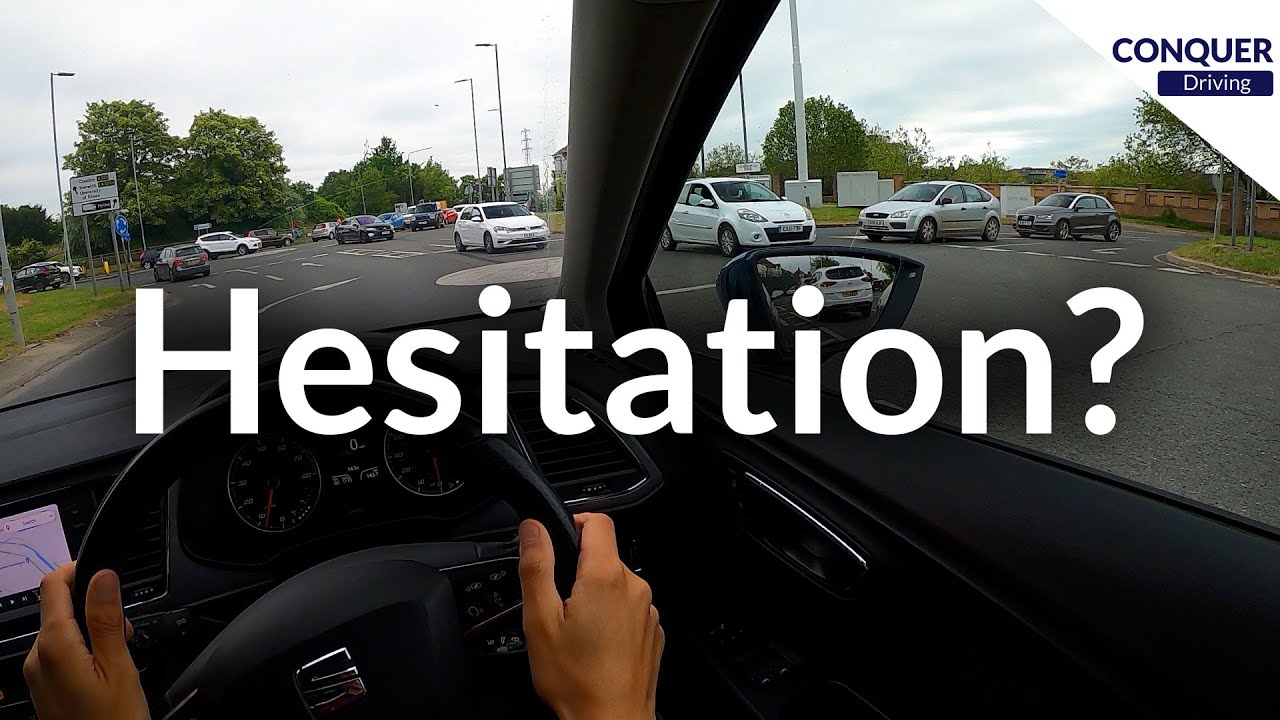 What is Hesitation on The Driving Test in Great Britain - YouTube