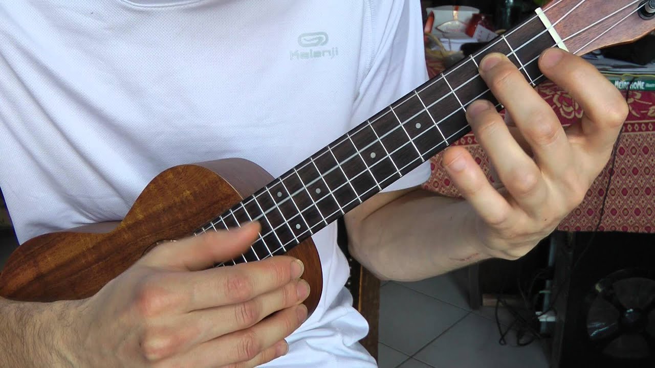 Cours de ukulélé - Apprendre les notes (5/65) Sol grave - 3 Chansons ...