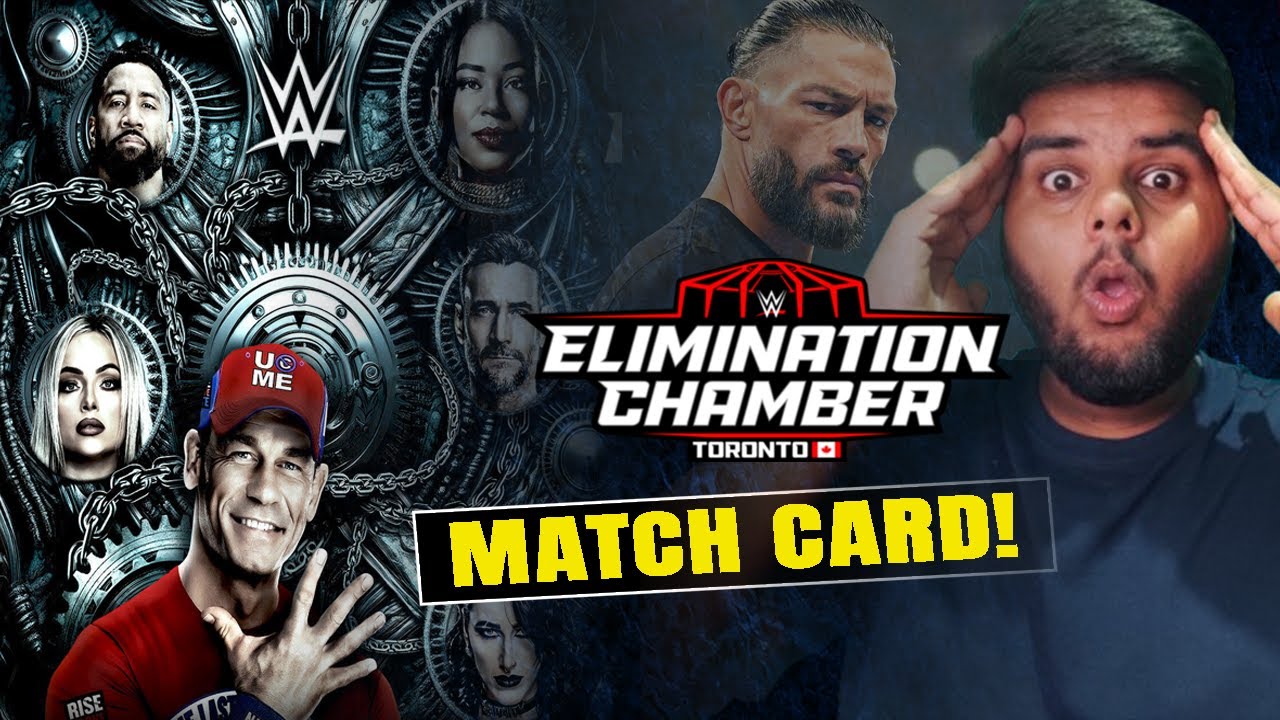 The BIGGEST WWE Elimination Chamber 2025 Match Card Revealed - YouTube