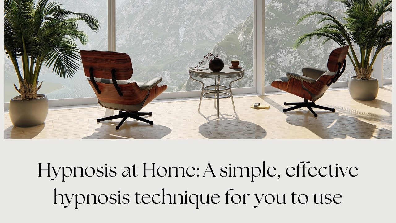 Hypnosis at Home: A Simple Hypnosis Technique to Use at Home - YouTube