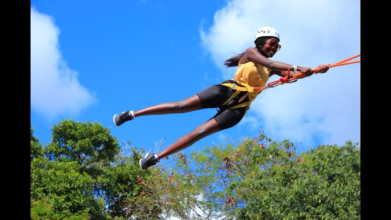 SoFlo Winnie Scream bungee Drop in Mexico! - YouTube