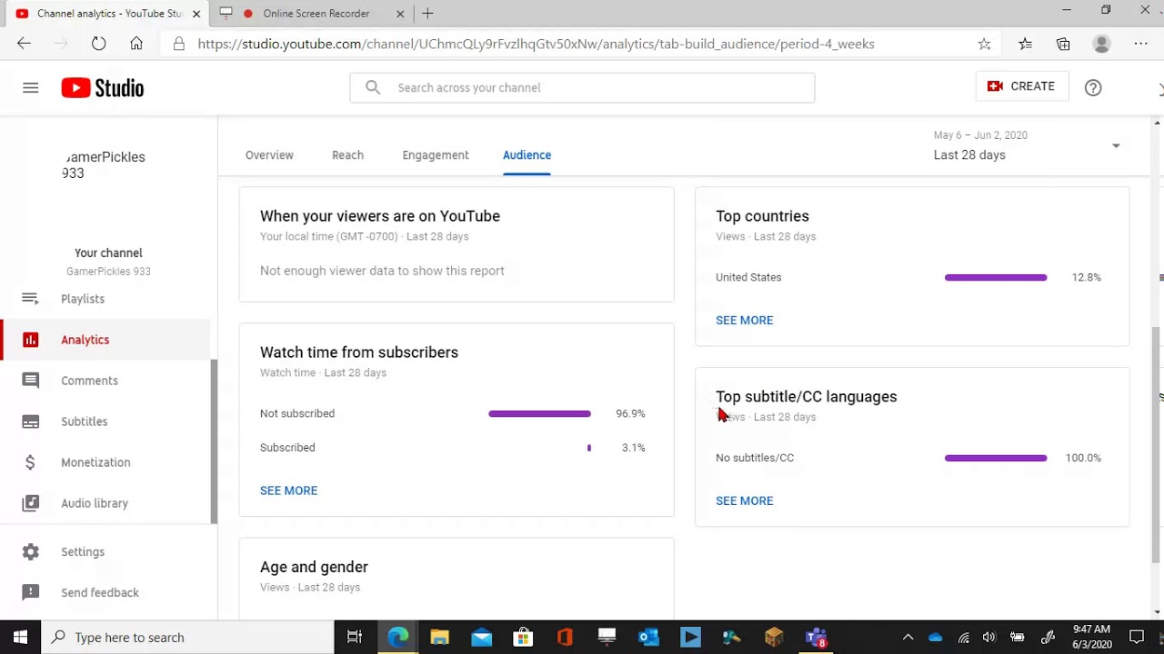 why I lost subs - YouTube
