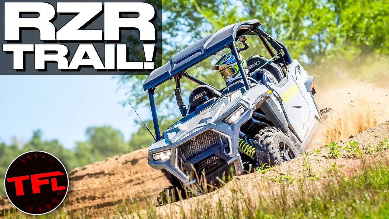 Here's Why The "Baby" 2022 Polaris RZR Trail Is Much More Beastly Than ...