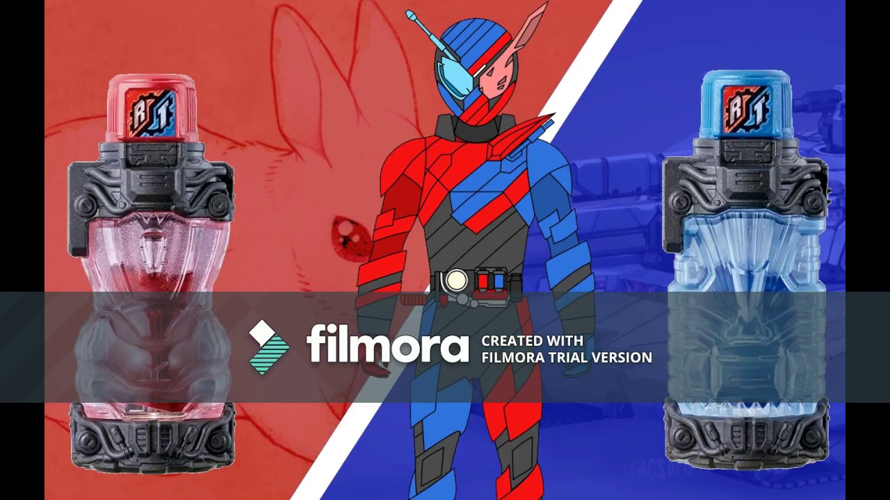 Kamen Rider Build Rabbit Tank Form Full Bottle [Build Ver] - YouTube