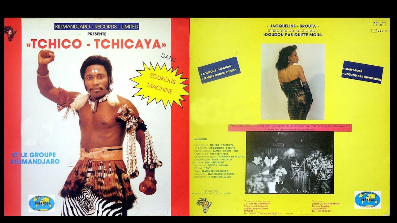 80s Soukous Music! TCHICO TCHICAYA - SOUKOUS MACHINE FULL ALBUM 1987 ...