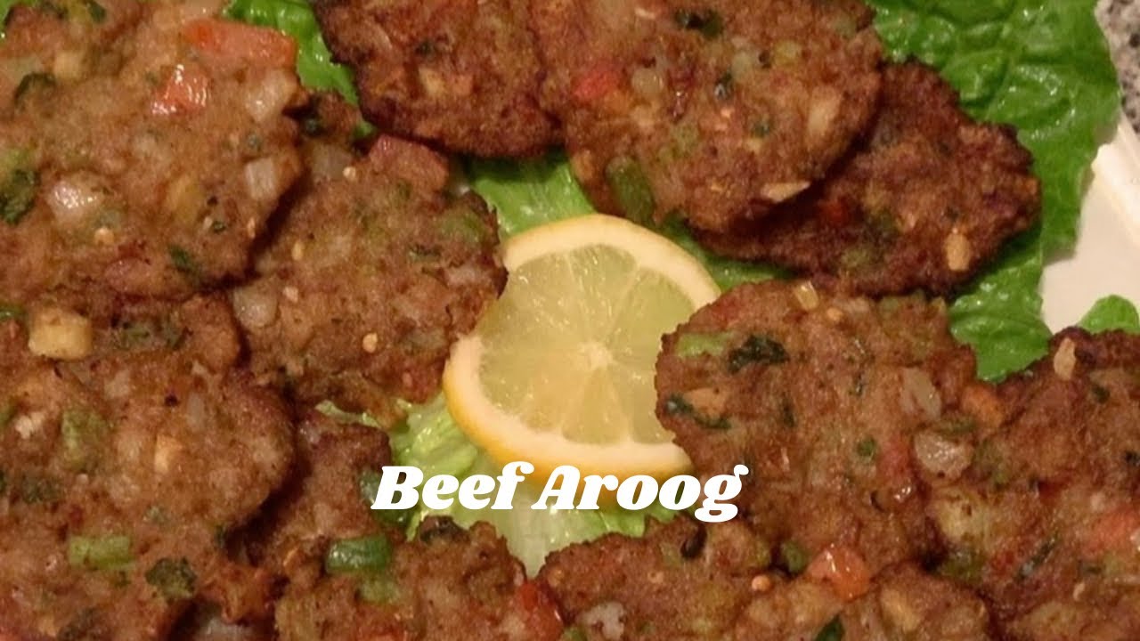 Beef Aroog | كباب عروك باللحم والخضروات - YouTube