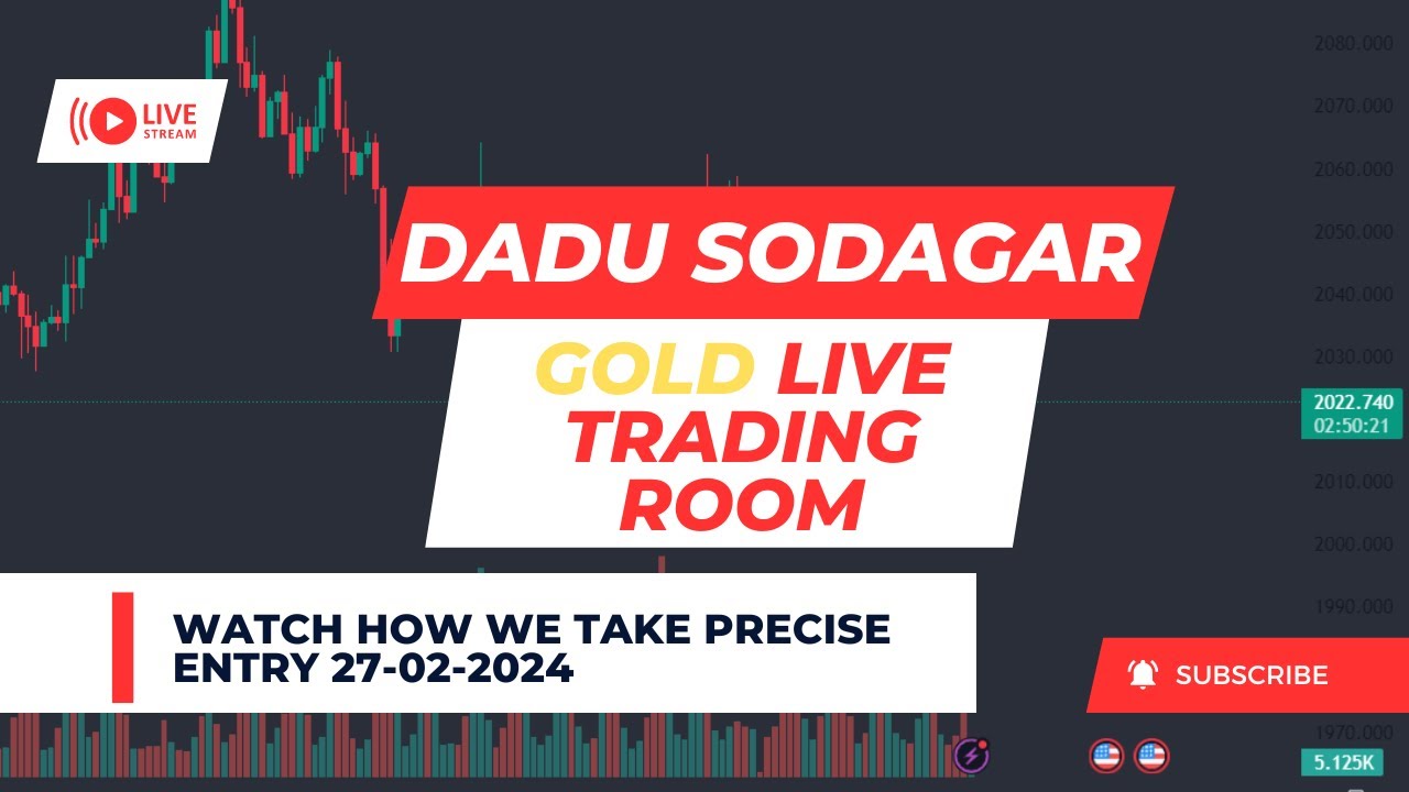 GOLD LIVE TRADING BUY OR SELL TOADAY 27TH FEB TRADING STRATEGY BY DADU ...