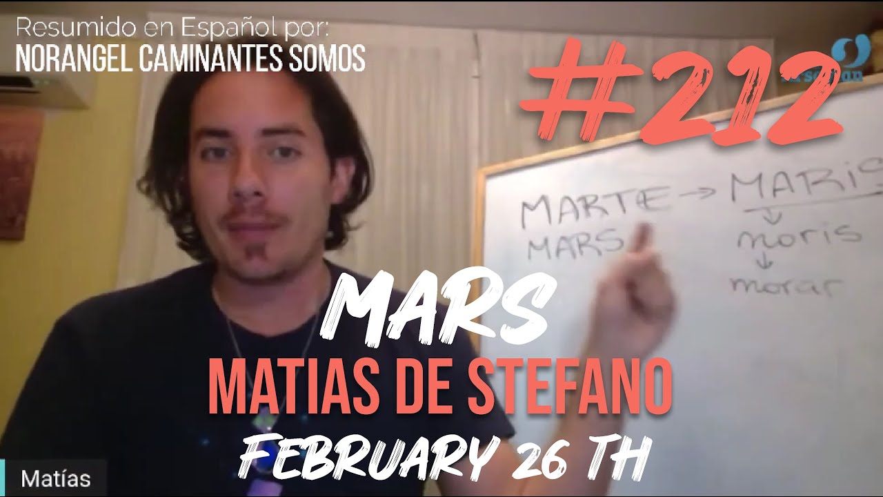 #212 MARS - FEB 26 TH #matíasdestefano5 - YouTube