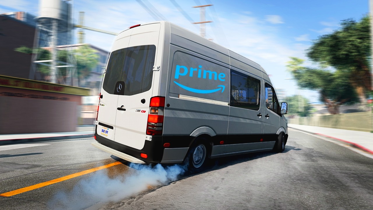 POV You Order Amazon SAME DAY Delivery in BeamNG Drive - YouTube