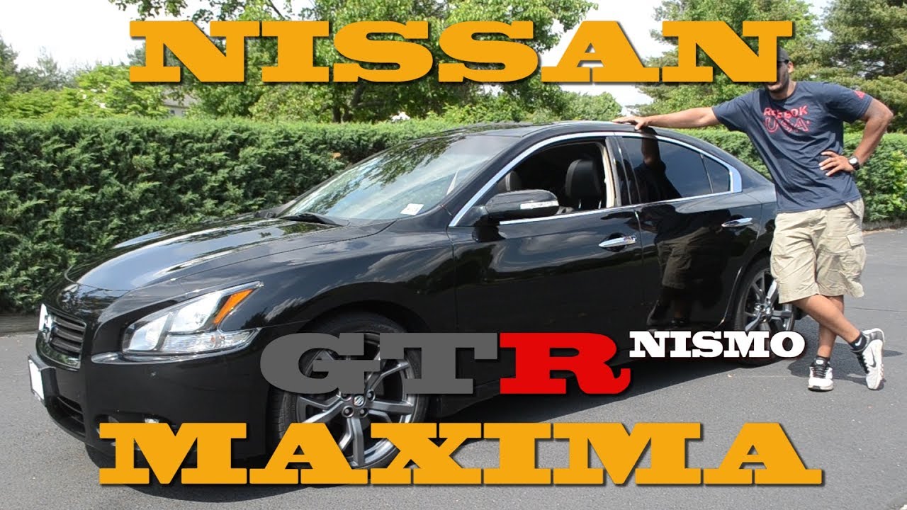 Nissan Maxima GtR Nismo Review AWD S X R Platinum Edition S Trim - YouTube