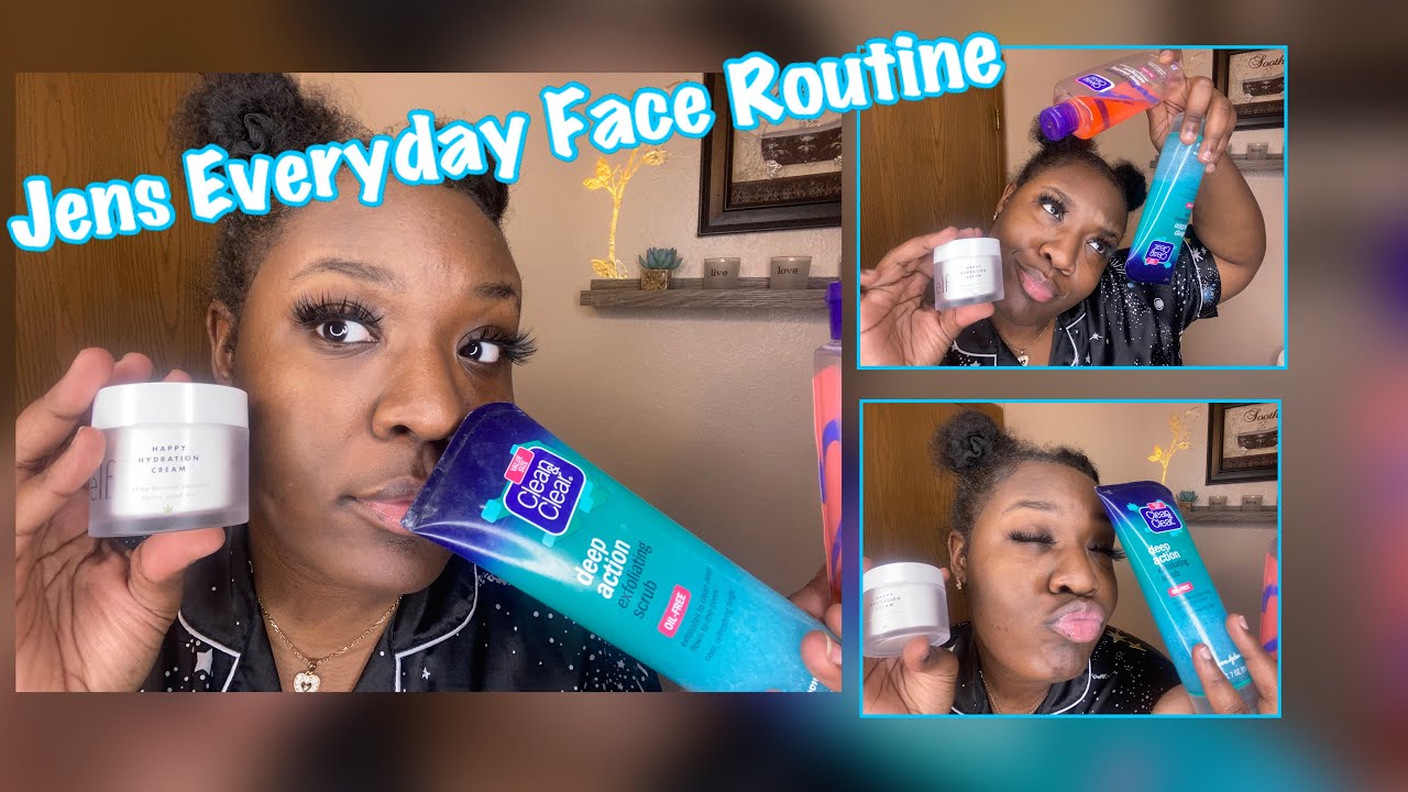 Everyday Face Routine For Clear Skin! 💕 - YouTube