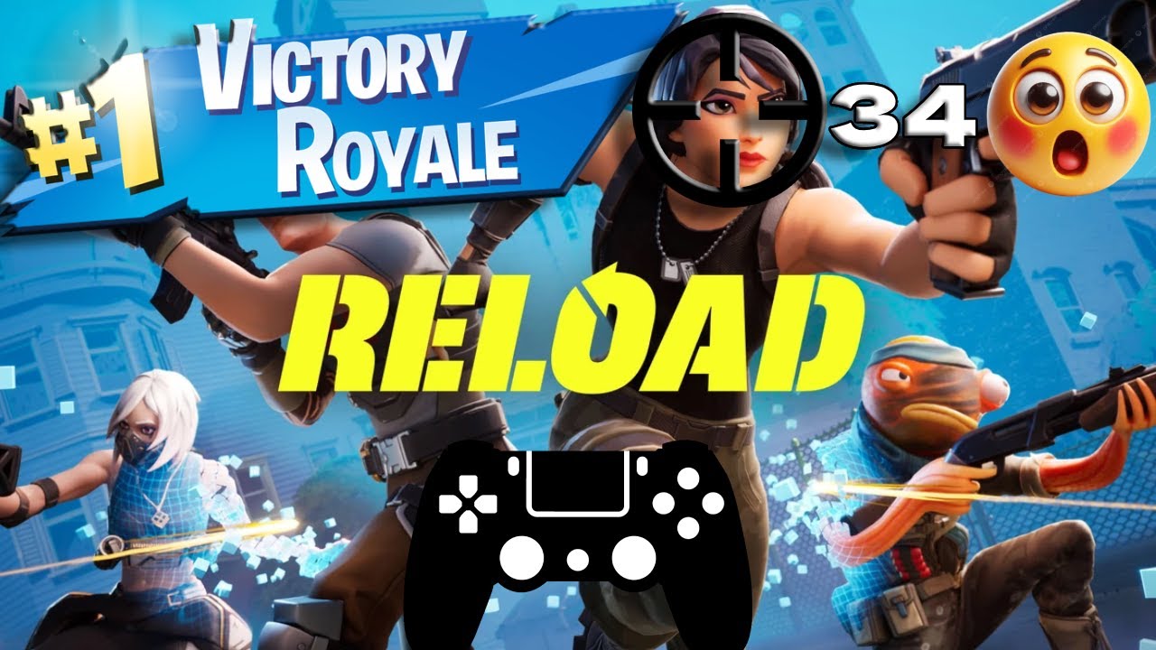 | Fortnite Reload Victory Royale! 😲| High Kill Gameplay! 😲 | PS4 ...