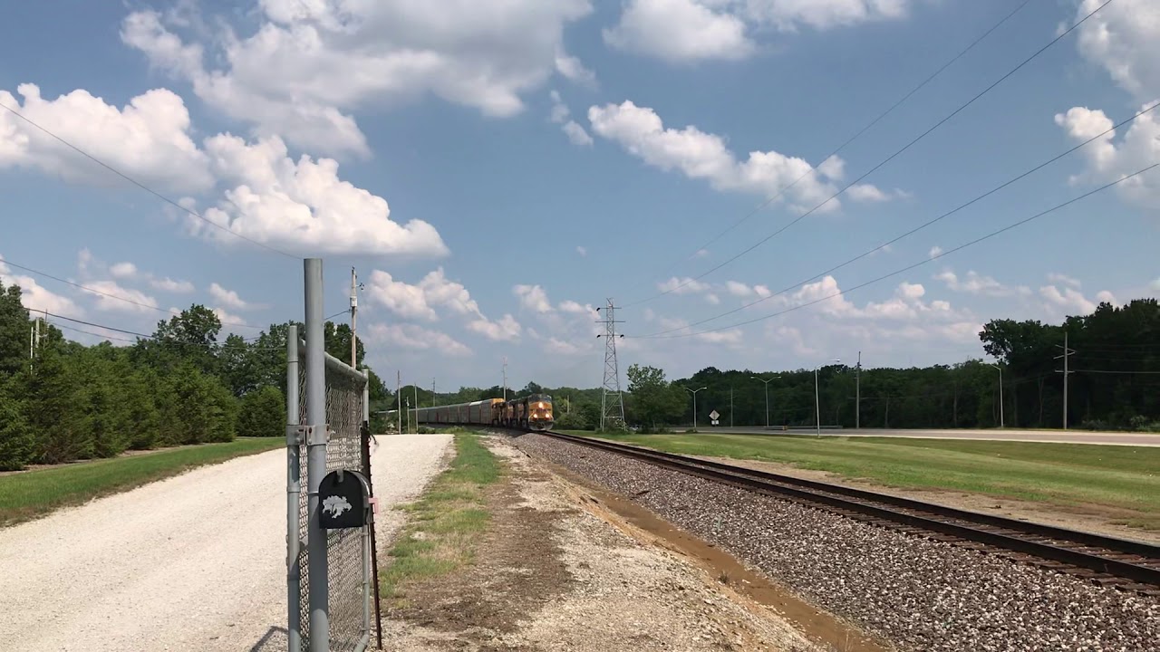 UP 5285 West in Decatur, IL on 7/5/20 - YouTube