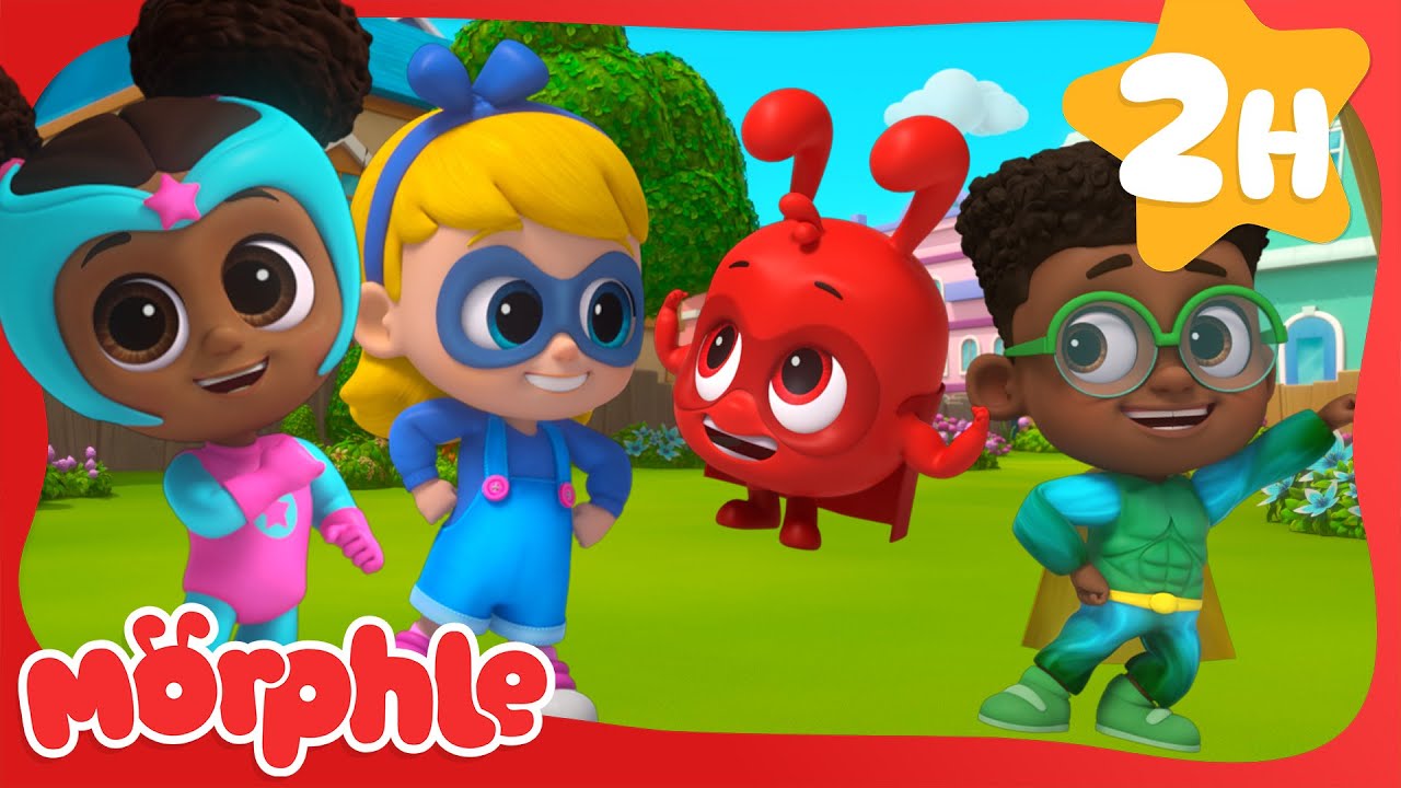 Morphle's Superhero Squad⚡Mila and Morphle - Cartoons and Kids Stories ...