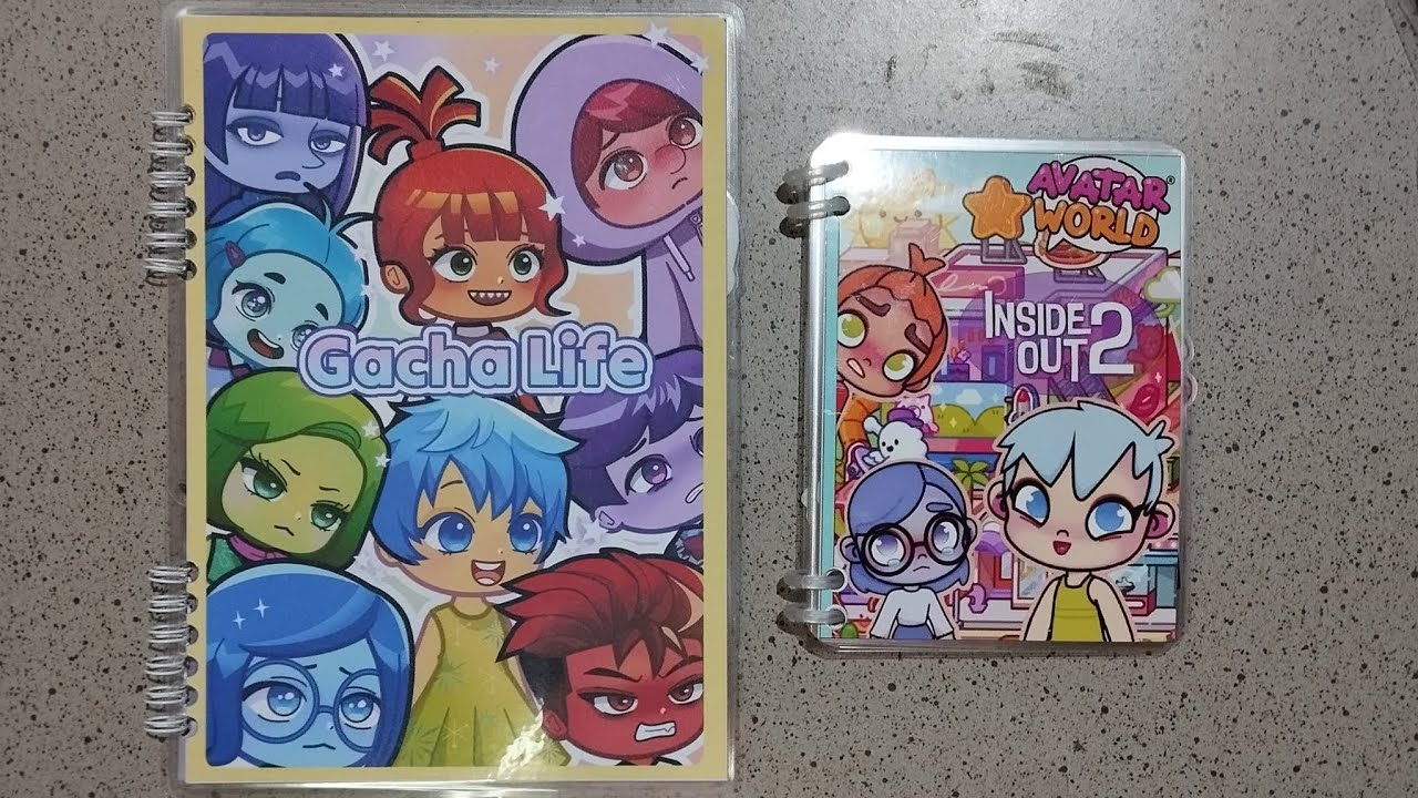 paper diy 🎀 inside out 2 gocha life & avatar word, suka yang mana ? 🎀 ...