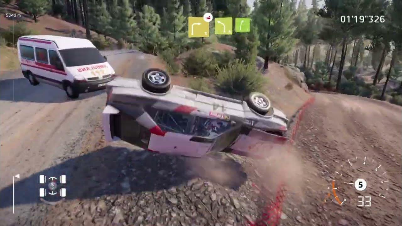 WRC Generations Crashes (PS5) - YouTube