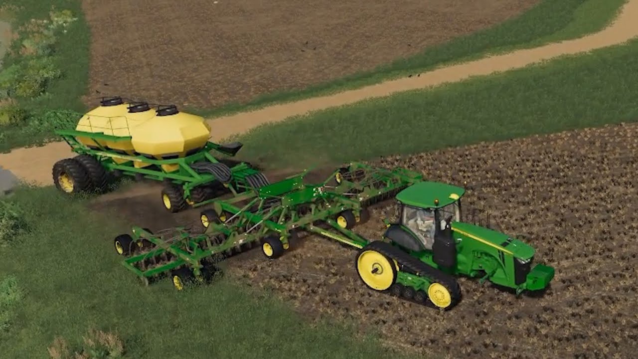 Elkader IA EP#5 | Planting, new Tractor andSprayer | FS19 Timelapse ...