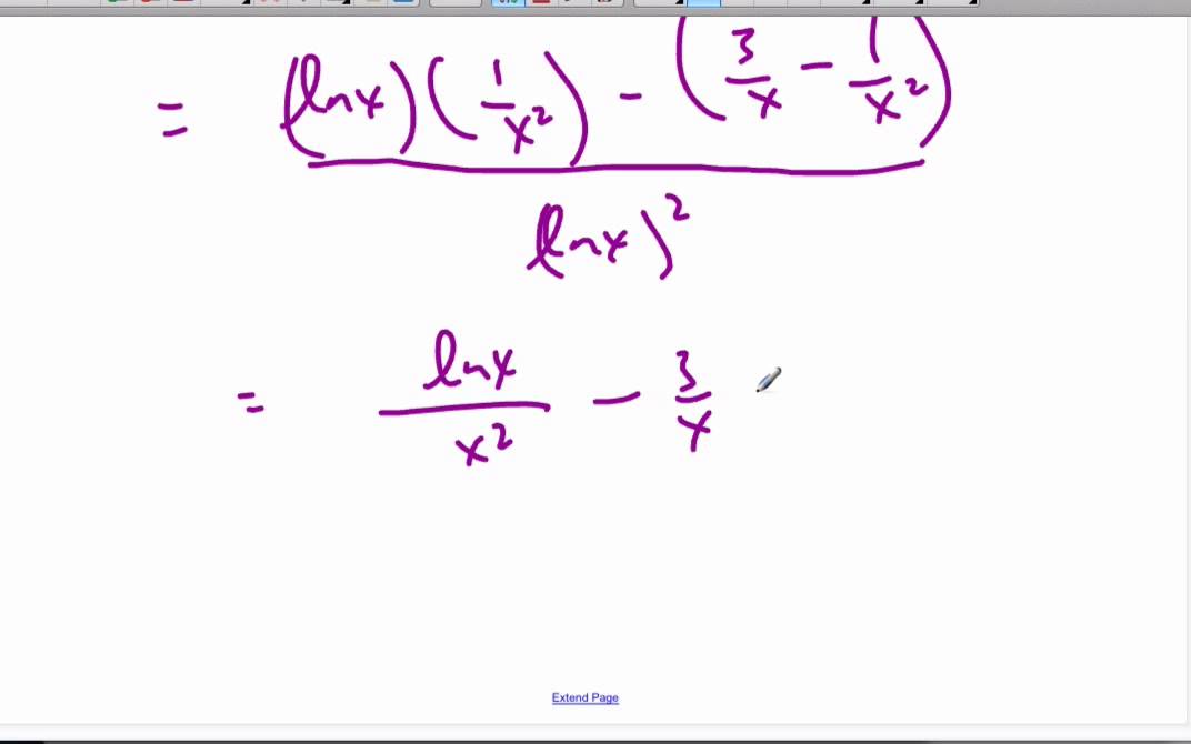 IB Math - Quotient Rule - YouTube