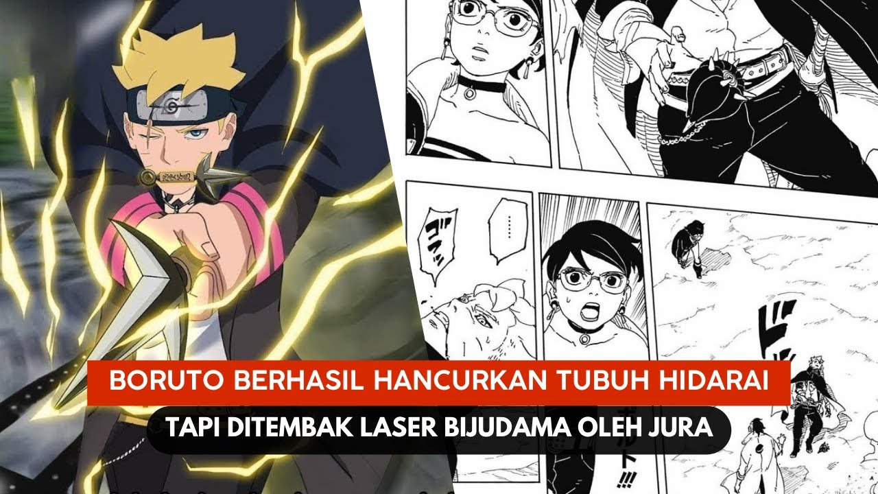 BOCORAN LENGKAP BORUTO CHAPTER 12 TBV: BORUTO HANCURKAN HIDARI PAKAI ...