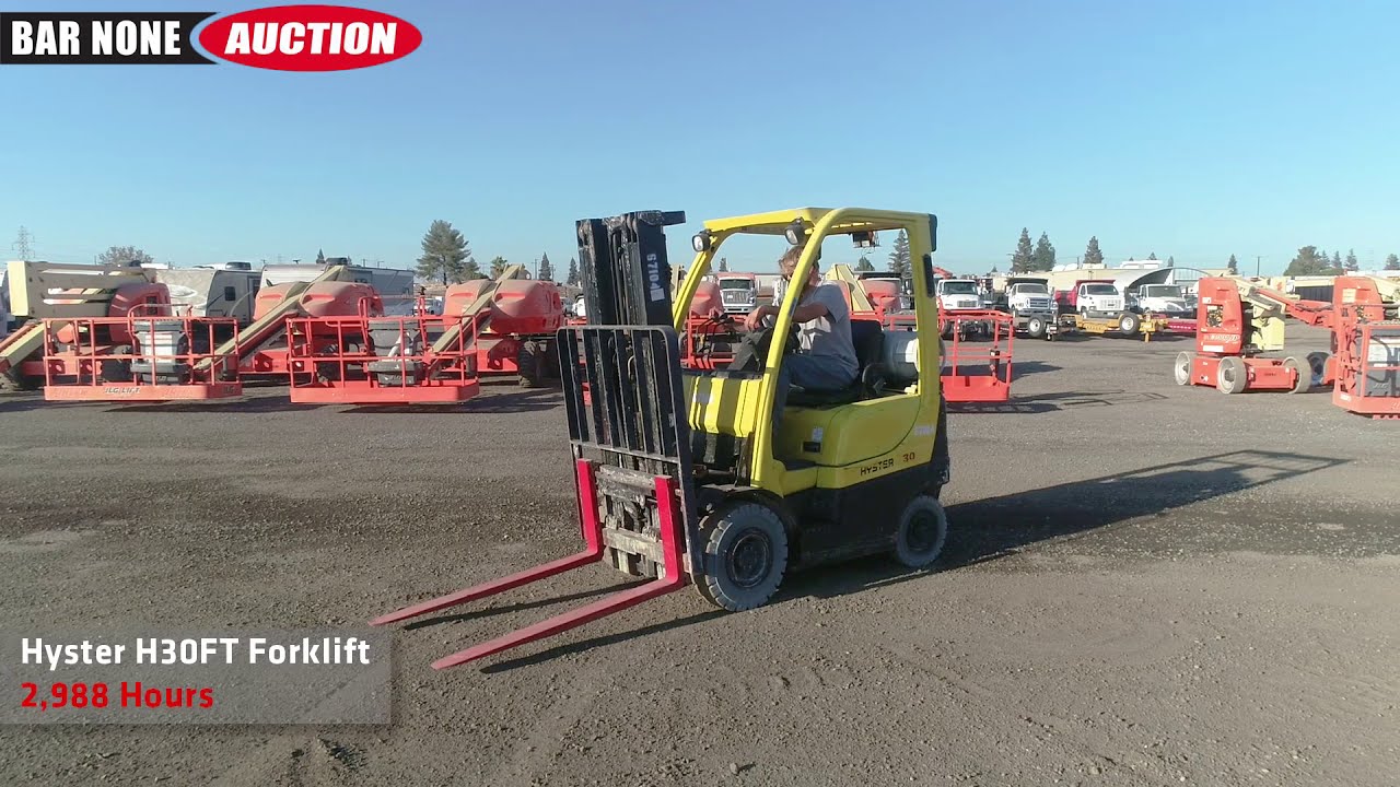 Hyster H30FT Forklift - YouTube