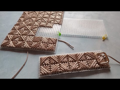 How to cut plastic canvas and making bag - easy bag making/Plastic ...