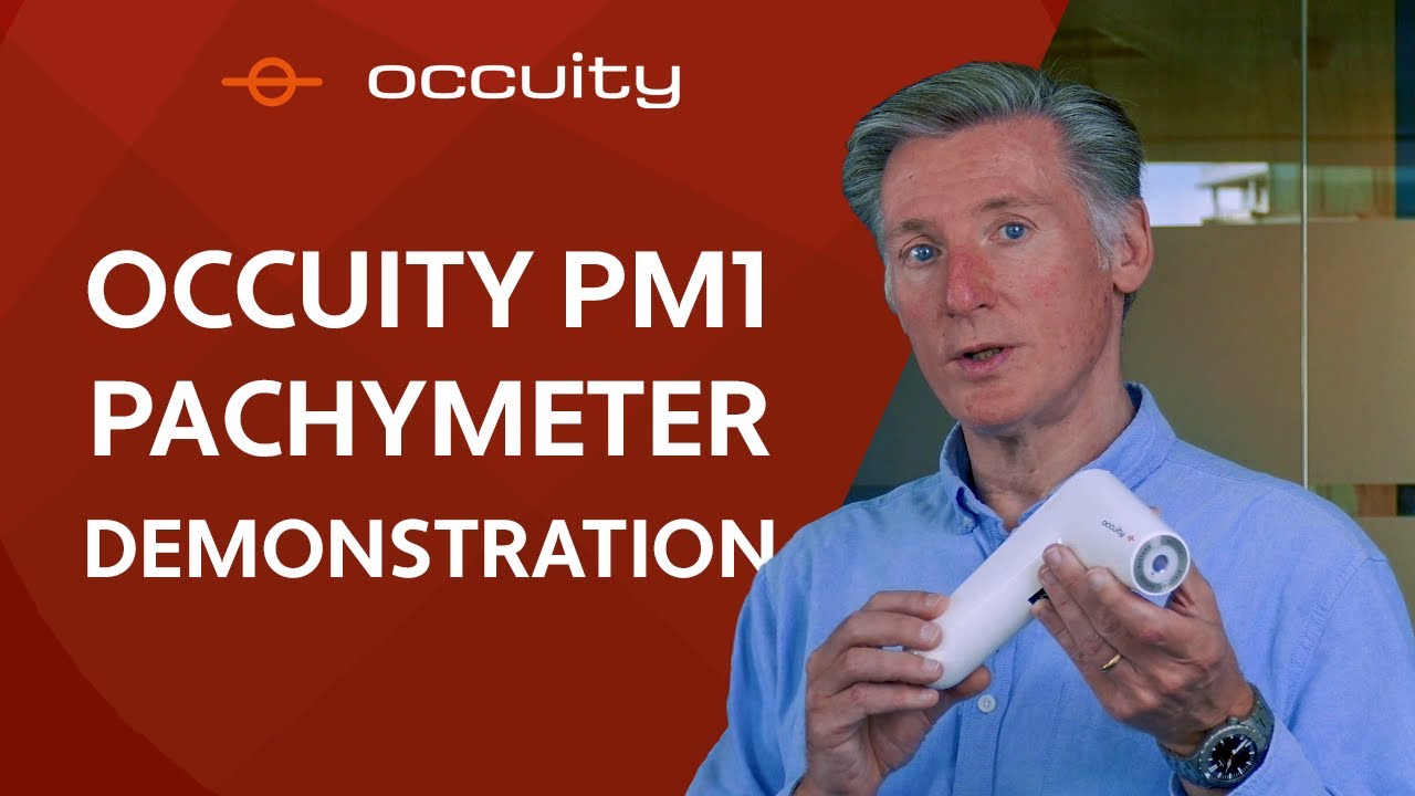 Occuity PM1 Pachymeter Demonstration - YouTube