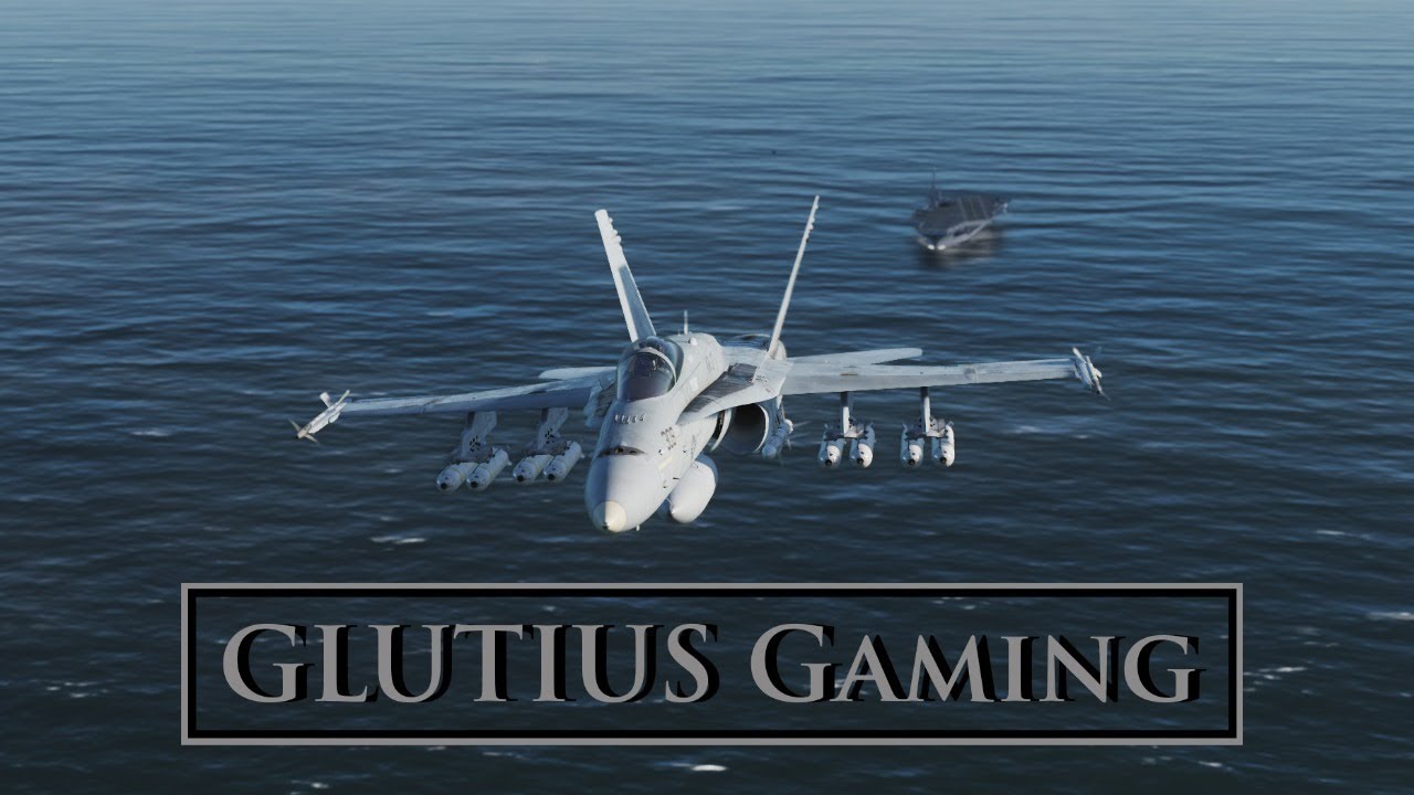 DCS F/A-18c - Hornet 1989 Campaign - Mission 4 - Fighter Sweep - YouTube