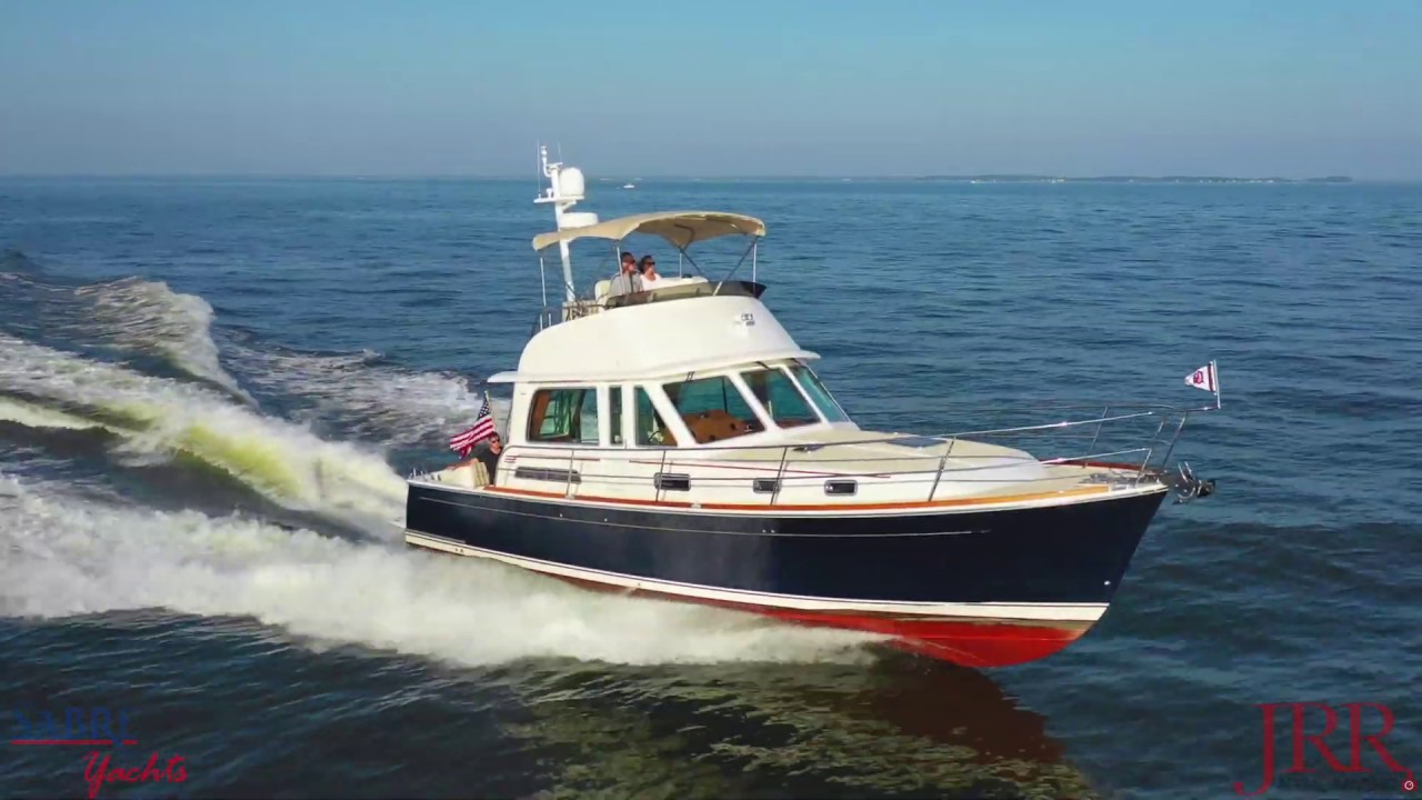 Sabre 42 Flybridge | JRR Aerial Imaging - YouTube