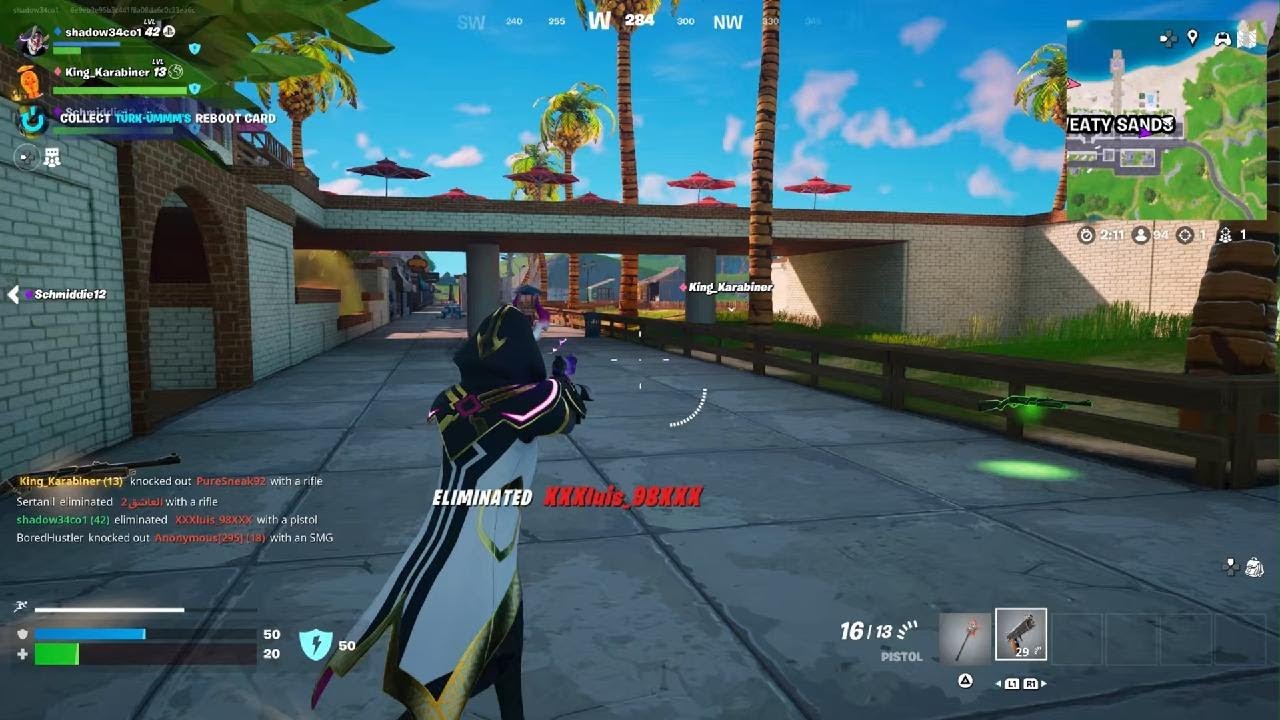 Fortnite running - YouTube